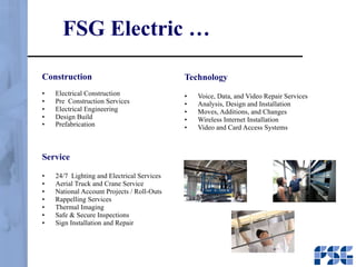 FSG Presentation | PPT | Business | Business and Finance