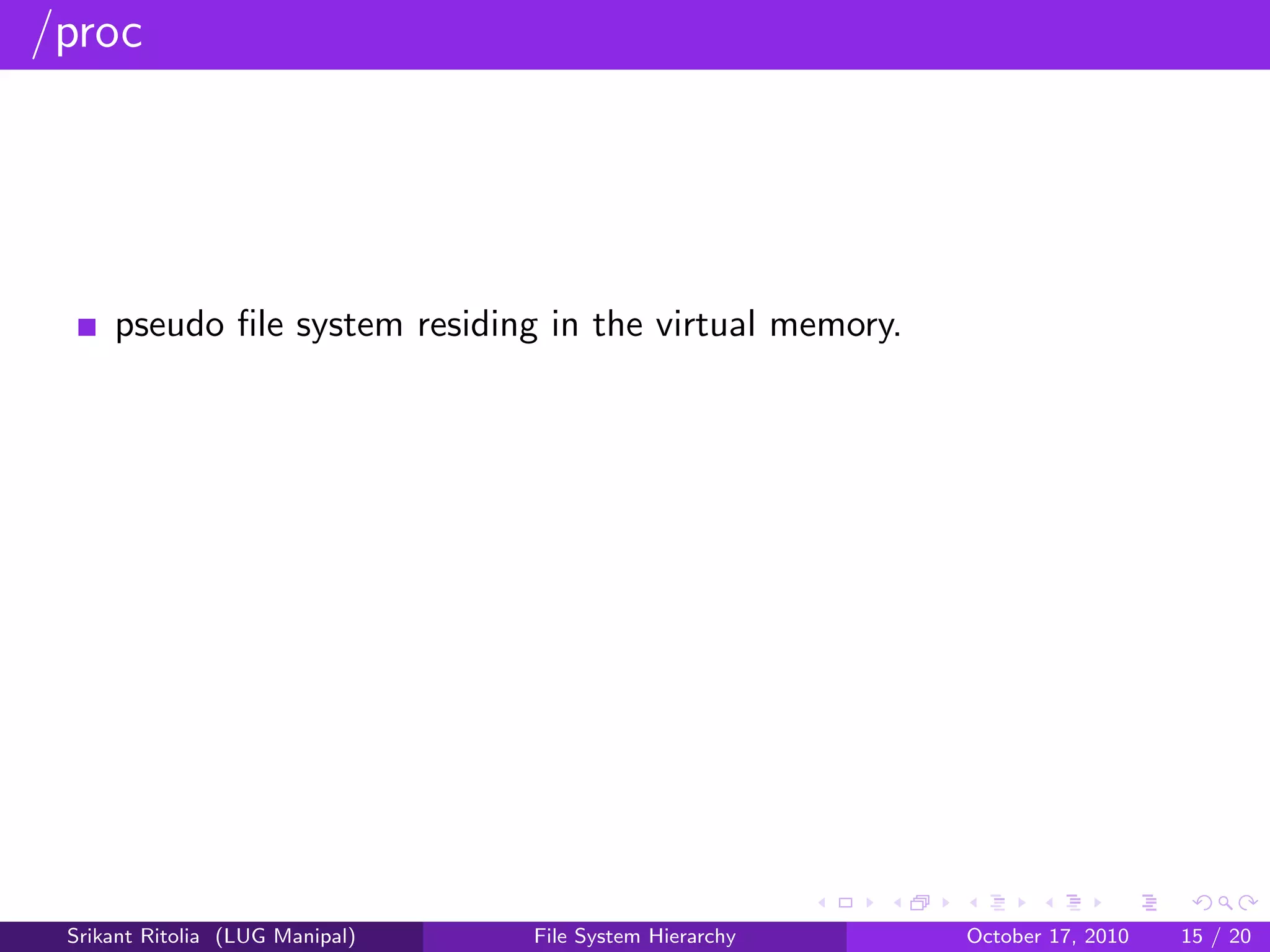 File System Hierarchy | PDF