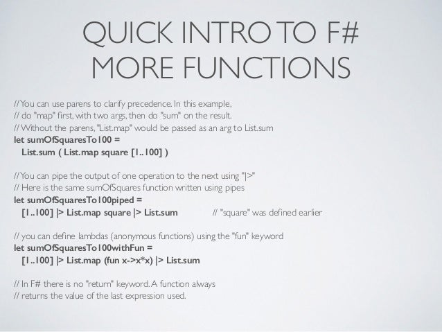 F# and Reactive Programming for iOS