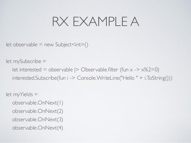 F# and Reactive Programming for iOS