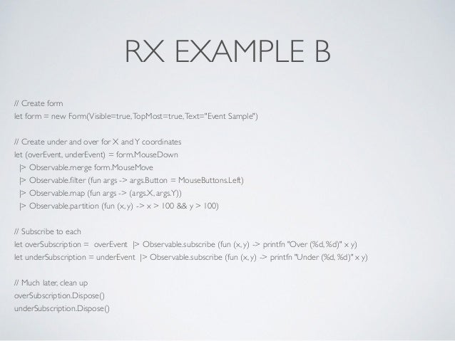 F# and Reactive Programming for iOS