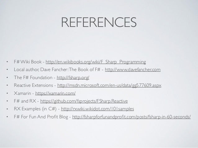 F# and Reactive Programming for iOS