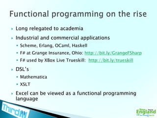 Introduction to F# | PPTX | Programming Languages | Computing