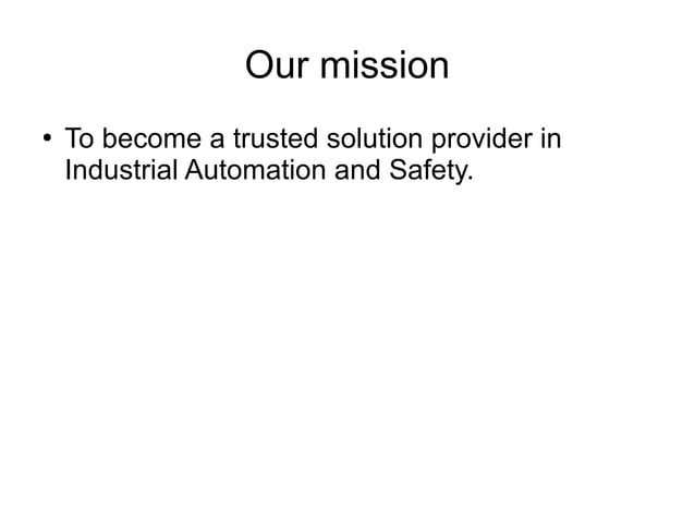 Fsh automation services | PPT