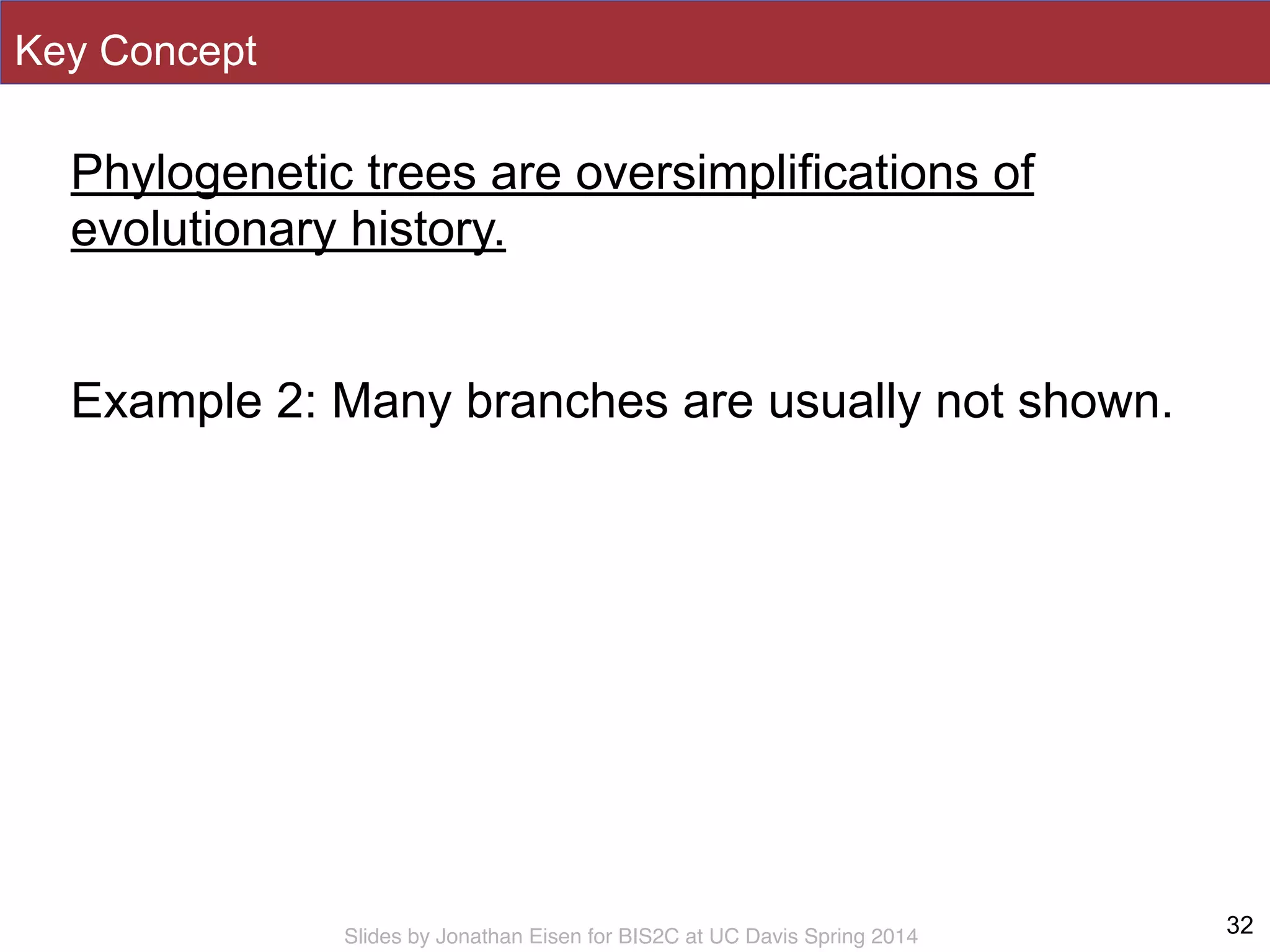 BIS2C. Biodiversity and the Tree of Life. 2014. L1. Introduction and ...