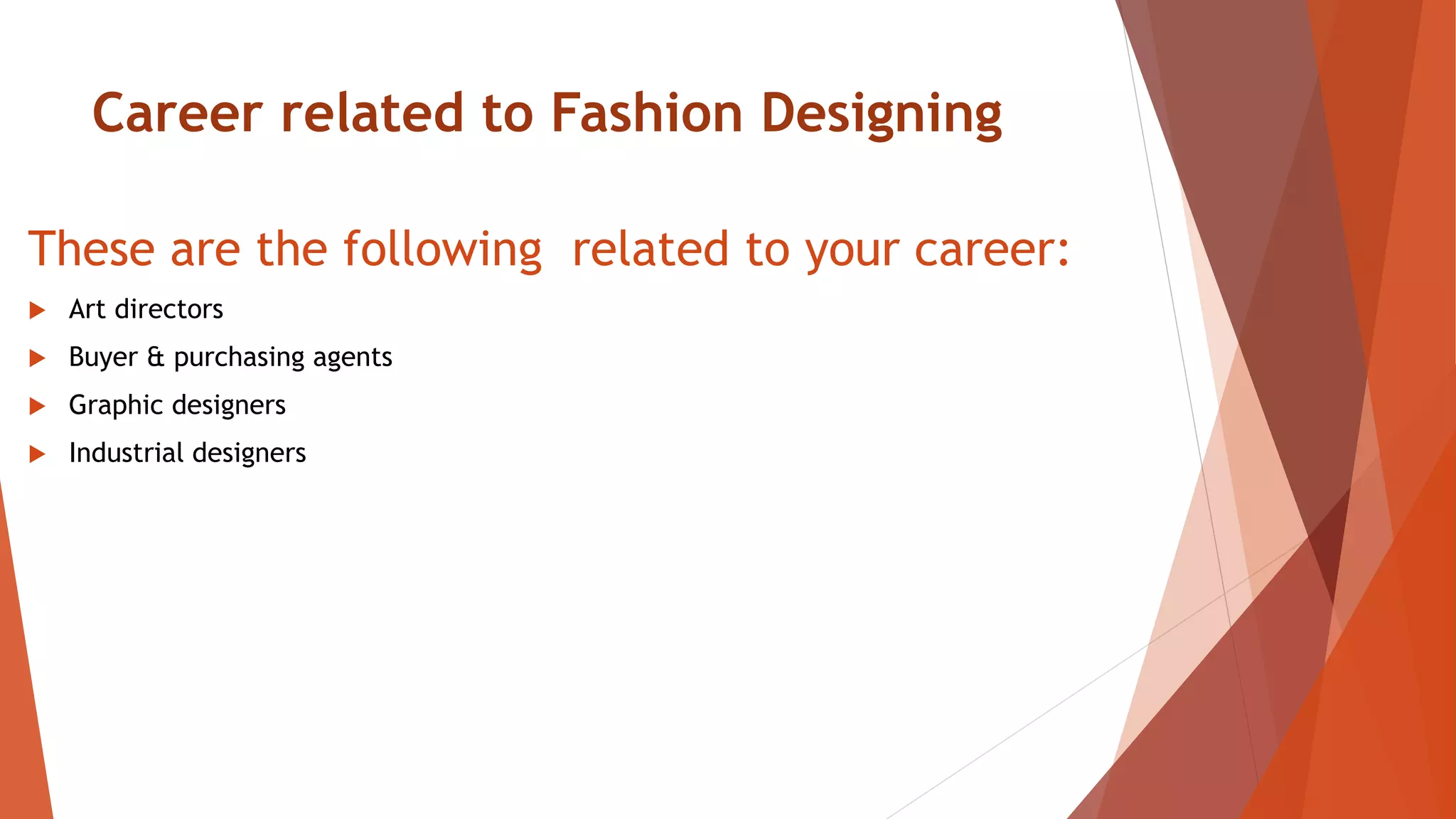 Fashion Designing | PPT