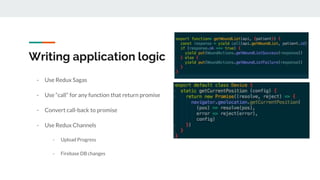 Crud application using react native, redux and redux sagas | PPT | Free Download