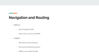 Crud application using react native, redux and redux sagas | PPT | Free Download
