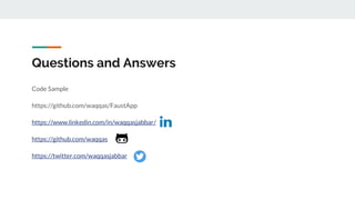 Crud application using react native, redux and redux sagas | PPT