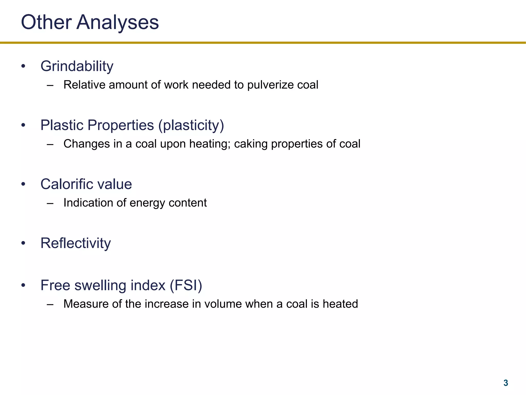Prediction of Coal Free-Swelling Index (FSI) using Mathematical Modelling | PPSX