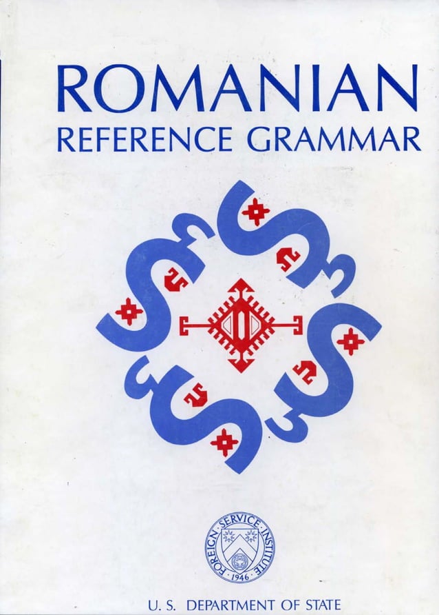 Romanian Reference Grammar | PDF