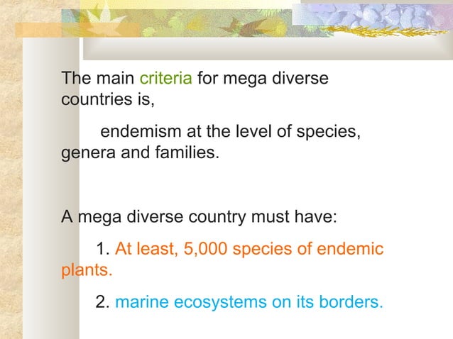 Mega Biodiverse Countries | PPT | South America Travel | Travel Locations