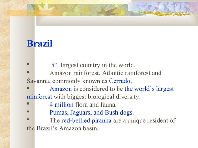 Mega Biodiverse Countries | PPT | South America Travel | Travel Locations