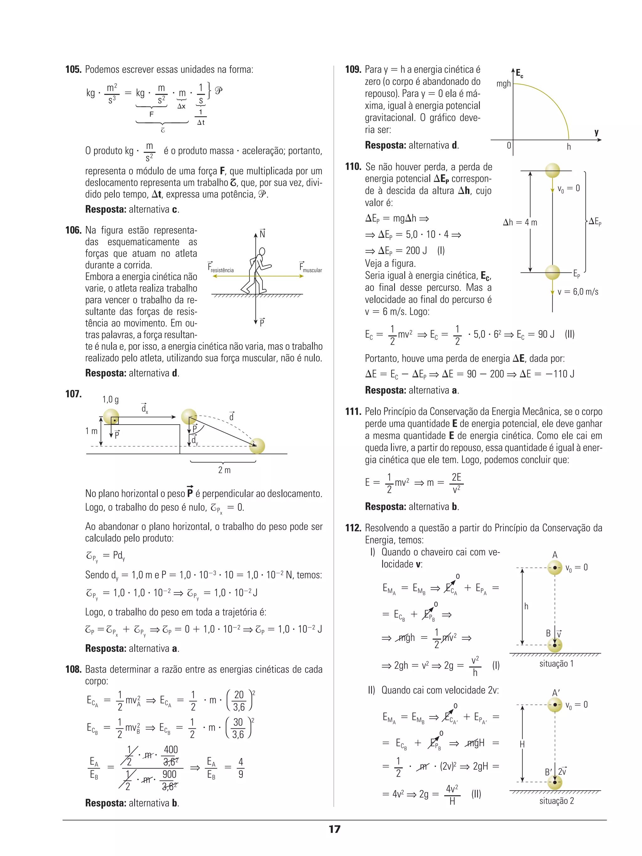 Física - 700 Questões de Vestibular - soluções | PDF