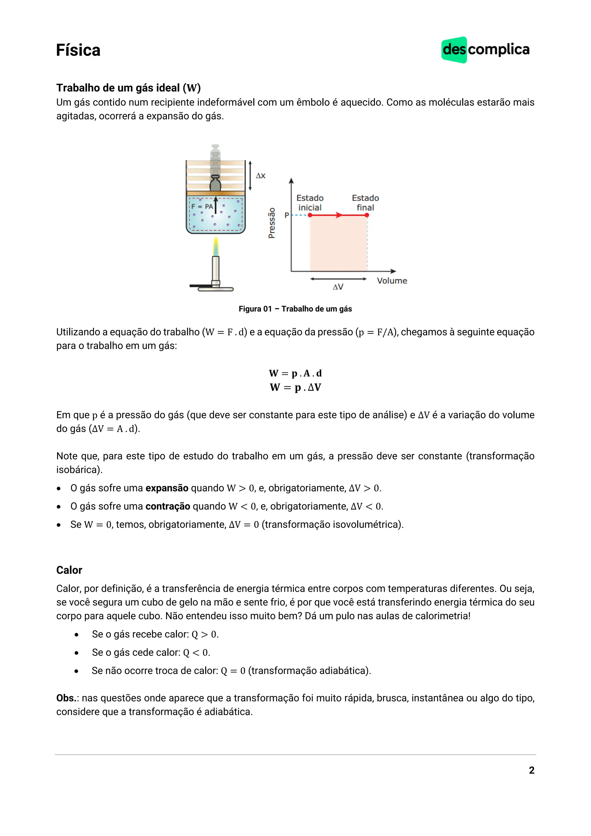física-Termodinâmica- Trabalho e a primeira lei da termodinamica.pdf