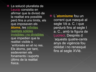 Física pluralista | PPT