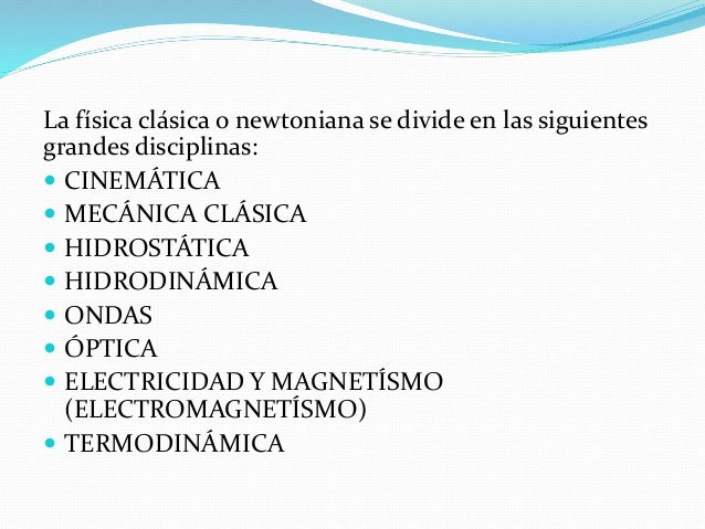 Cuadro Sinoptico De La Fisica Clasica Y Moderna - farez
