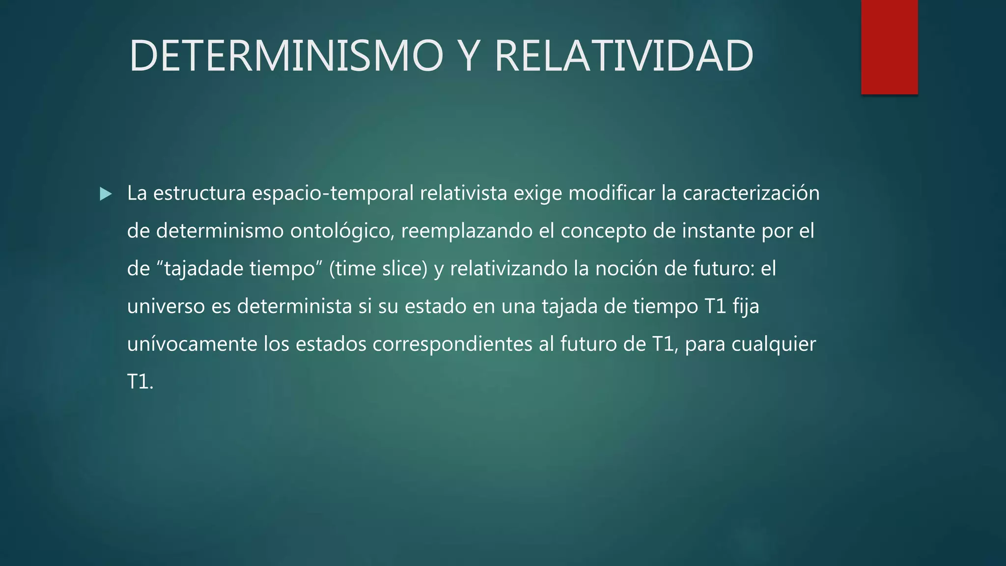 Fsica cuantica determinismo | PPTX | Physics | Science
