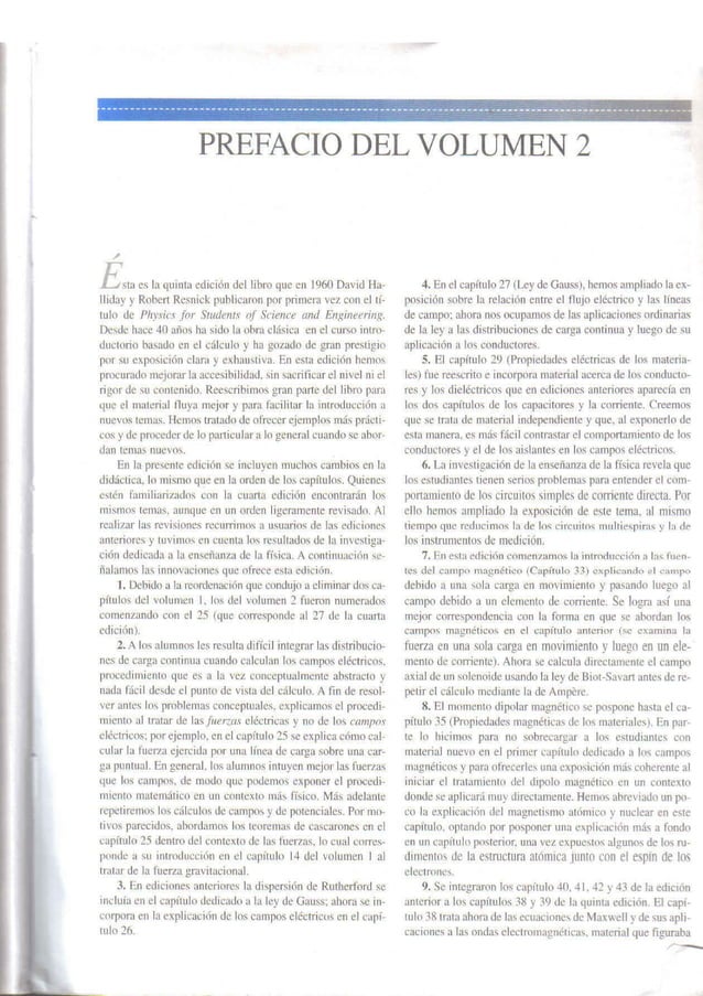 Física vol. 2 resnick y halliday - 5 ed | PDF