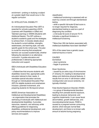 Foundations of Special and Inclusive Education | PDF