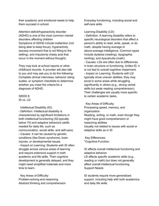 Foundations of Special and Inclusive Education | PDF
