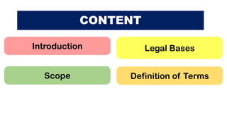 FSIE-Science-Legal bases, scope, and Definition.pptx