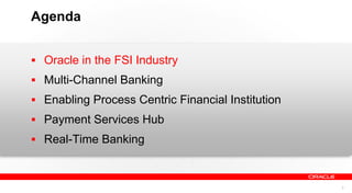 Oracle in the Financial Service Industry | PDF