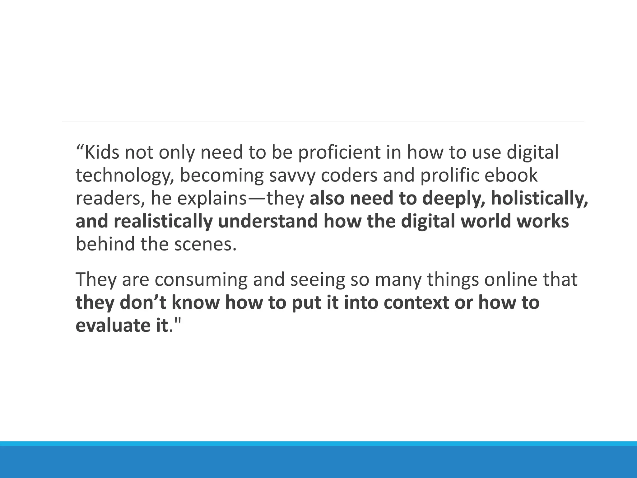 Digital Citizenship: Information, Communication and Media Literacy | PPTX