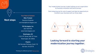 FSi - Windows Server 2008 & SQL (EoS) | PPT