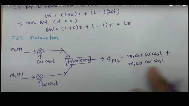 Frequency Shift Keying Modulation Explained | PDF | Digital Audio ...