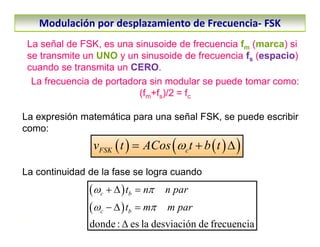 FSK (Frequency Shift Keying) técnica de modulación digital | PDF