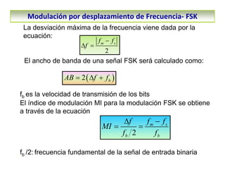 FSK (Frequency Shift Keying) técnica de modulación digital | PDF