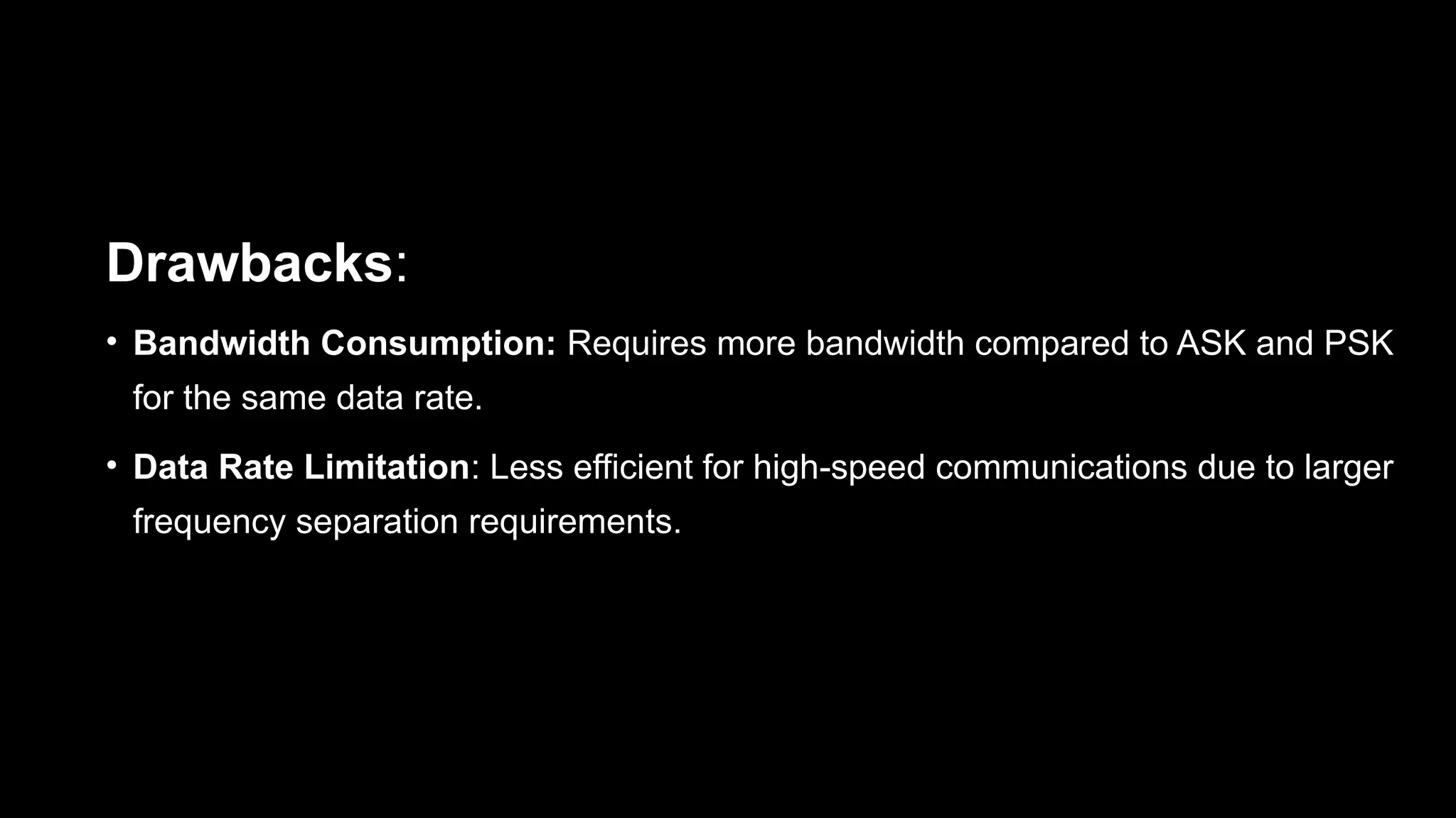 Freequency Shift Keying in Digital to Analog Conversion | PPTX