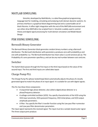 Fsk modulation and demodulation | PDF