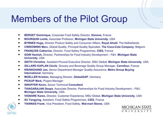 The Food Safety Knowledge Network | PPT