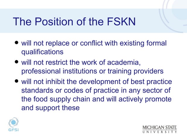 The Food Safety Knowledge Network | PPT