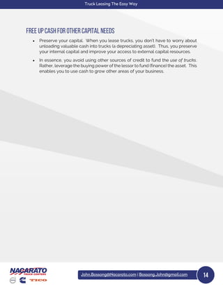 TRUCK LEASING THE EASY WAY - A SIMPLE GUIDE TO FULL-SERVICE TRUCK ...