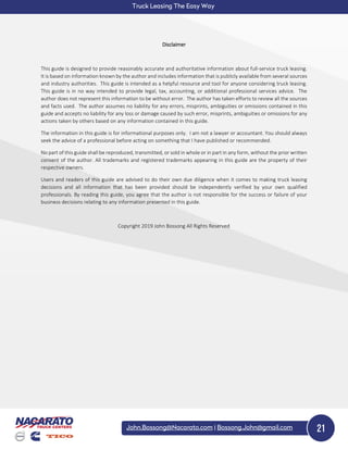 TRUCK LEASING THE EASY WAY - A SIMPLE GUIDE TO FULL-SERVICE TRUCK ...