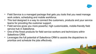 Field Service Lightning Features and functionalites | PPTX