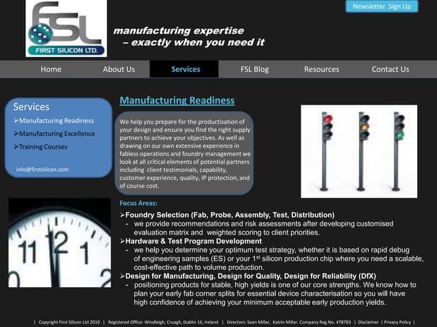 Fsl Website Redevelopment Linked In Copy | PPT