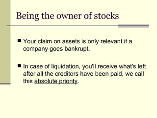Basics of Stock Market | PPT