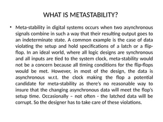 Finite state machine design using VHDL notes for reference | PPTX