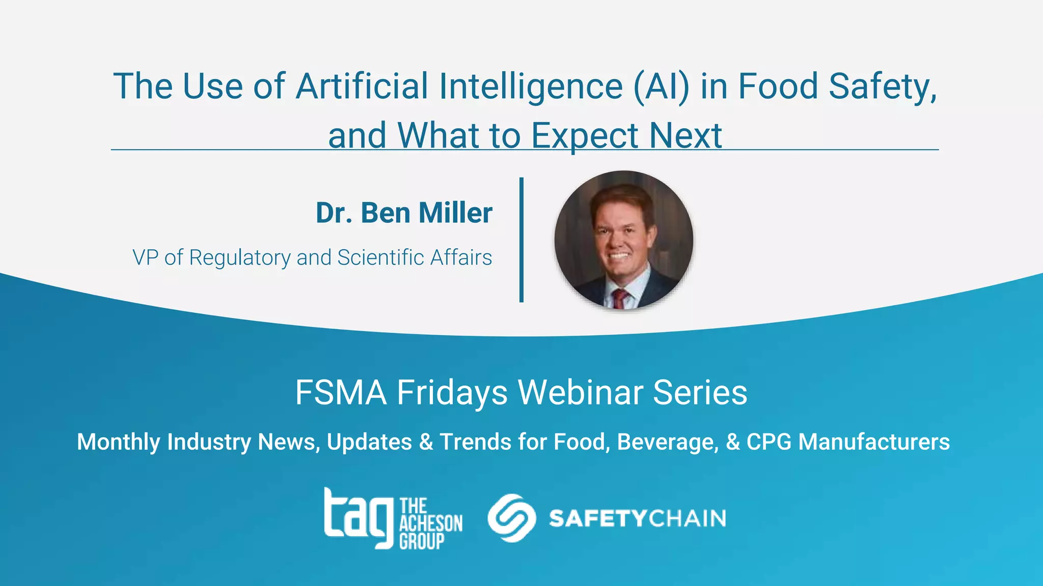 The Use of Artificial Intelligence (AI) in Food Safety, and What to ...