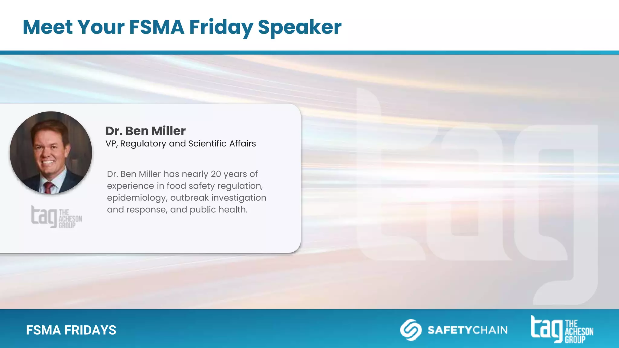 The Use of Artificial Intelligence (AI) in Food Safety, and What to Expect Next | PPTX