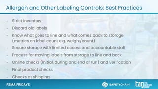 Food Labeling Concerns and Cures for 2023 | PPTX