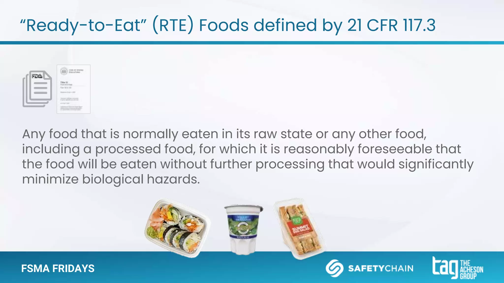 FSMA Friday February 2023 - How the 2022 FDA Food Code Impacts Food ...