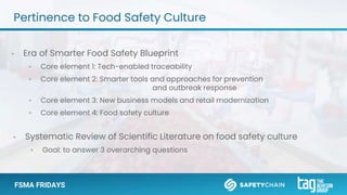 FSMA Friday February 2023 - How the 2022 FDA Food Code Impacts Food ...