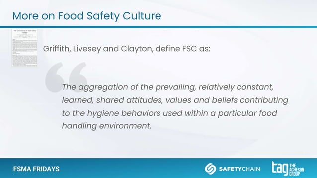 FSMA Friday February 2023 - How the 2022 FDA Food Code Impacts Food ...