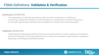 Confusing Validation with Verification: The Risks and Best Practices | PPT