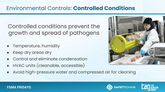 Environmental Controls: Keeping Pathogens Out | PPTX